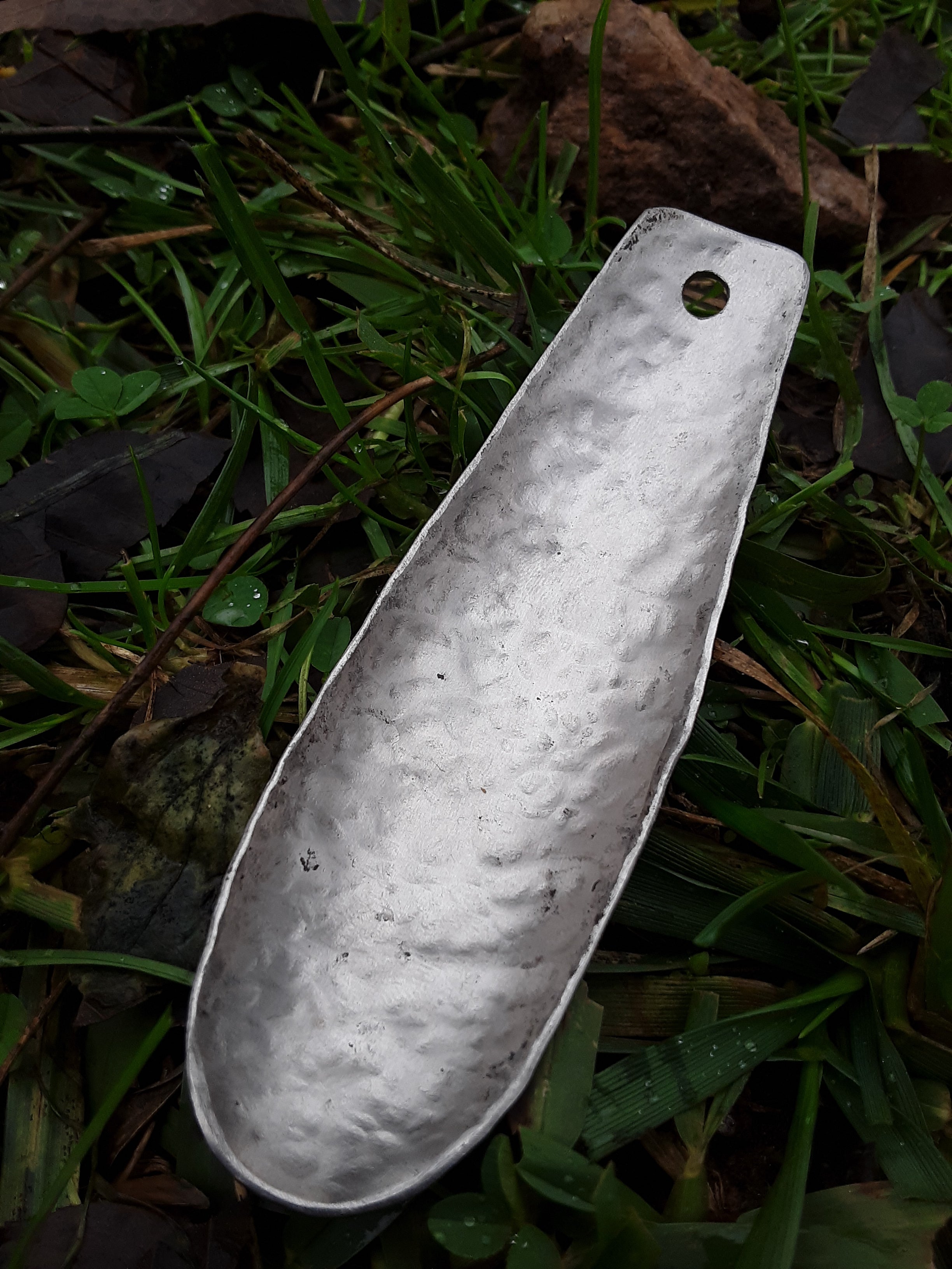Hand forged Ti pack spoon – Bushcraft Kelso