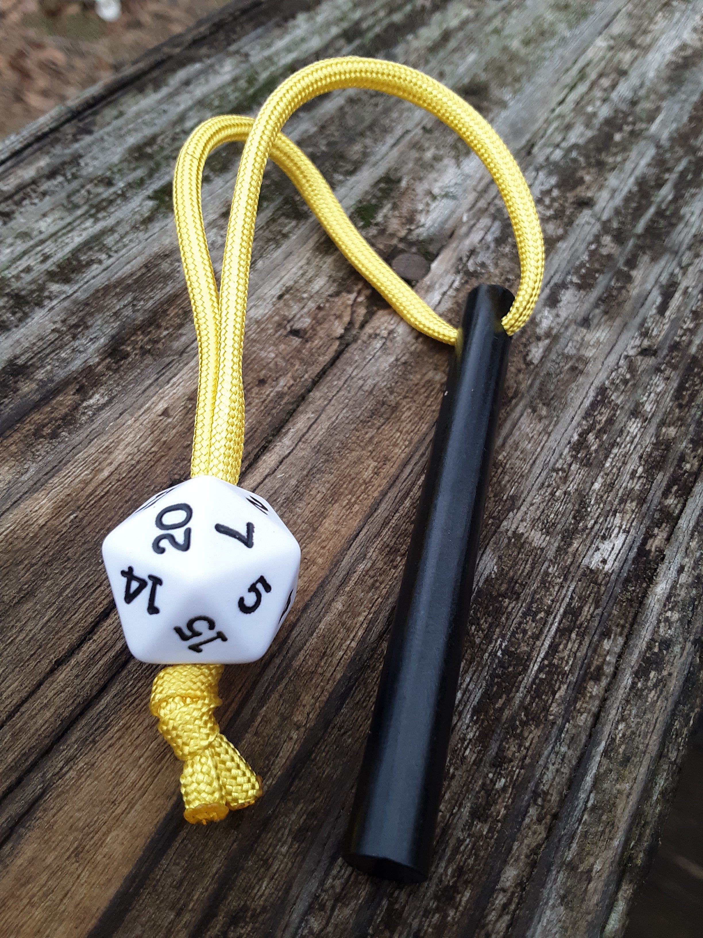 D20 Ferro rod (Cleric edition) – Bushcraft Kelso