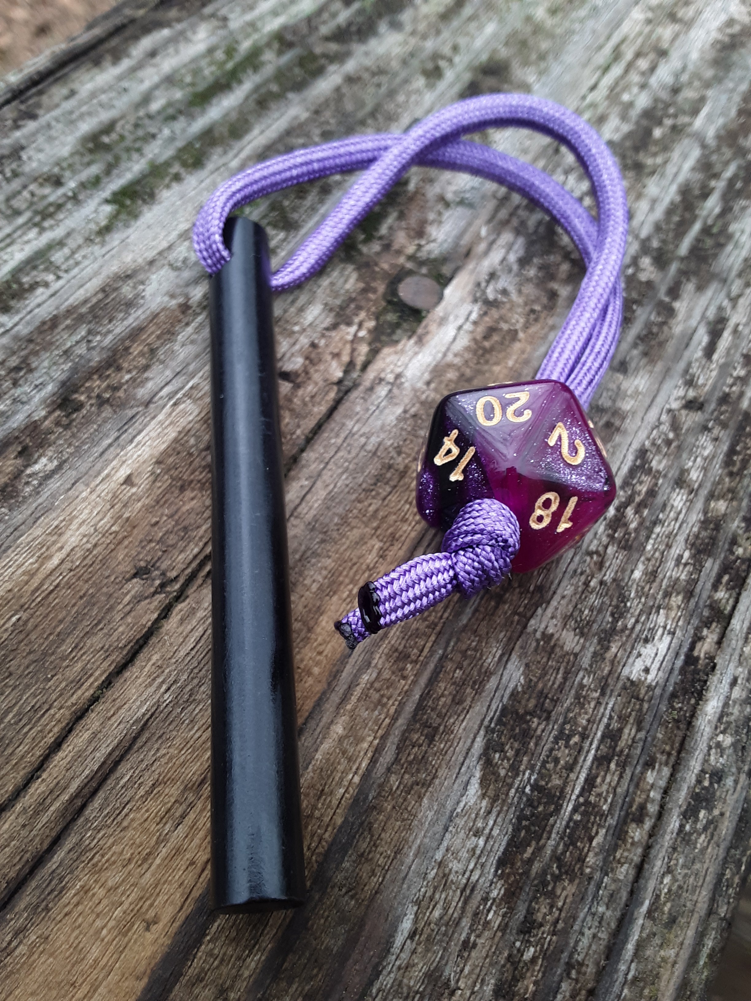 D20 Ferro rod (Wizard edition) – Bushcraft Kelso