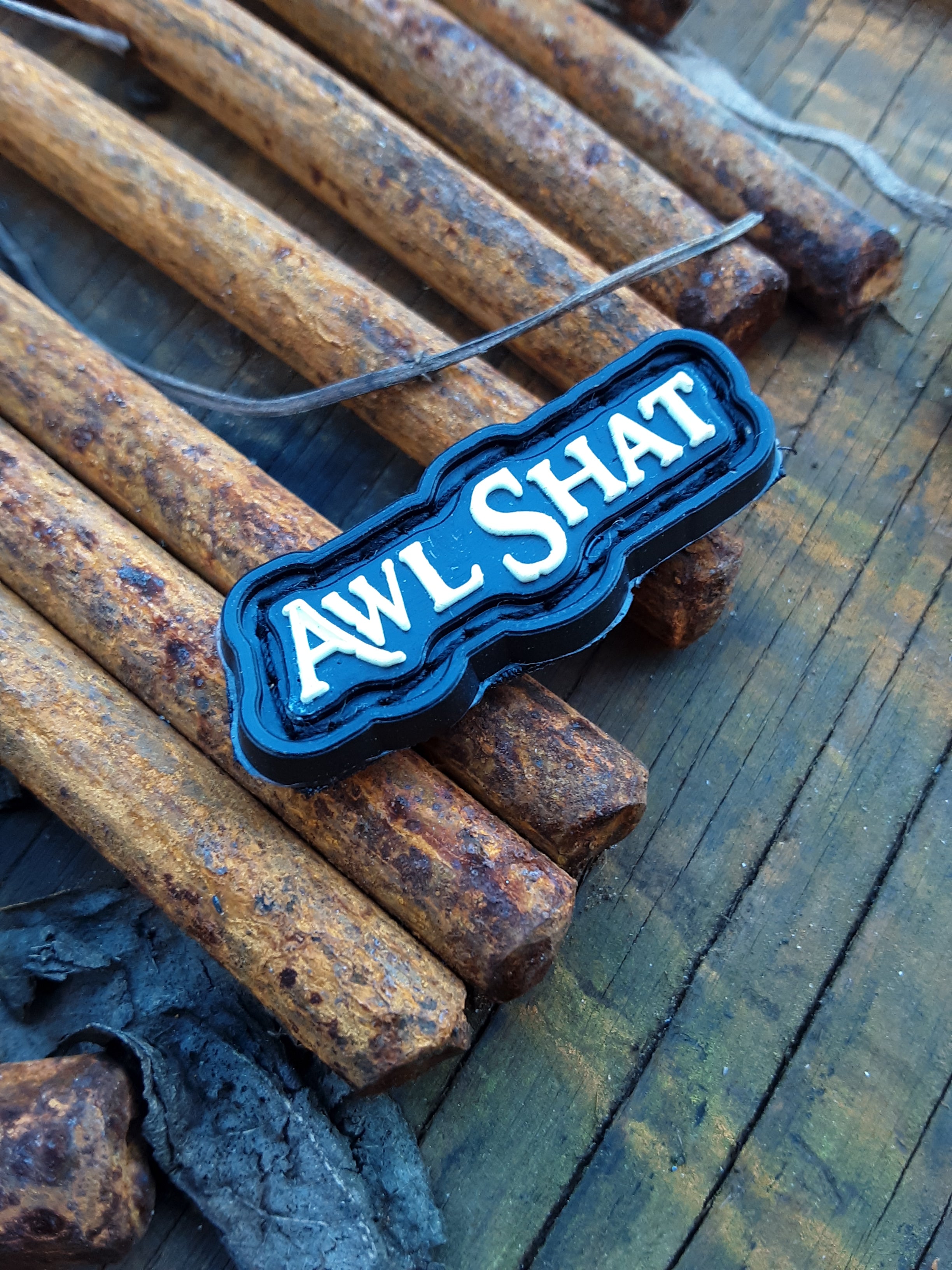 Awl Shat patch *Glow in the dark* – Bushcraft Kelso
